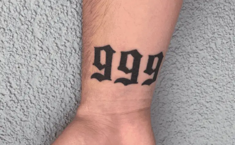 999 Tattoo Meaning: Symbolism and Interpretations