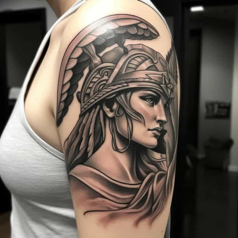Athena Tattoo Meaning & Symbolism (Reason)