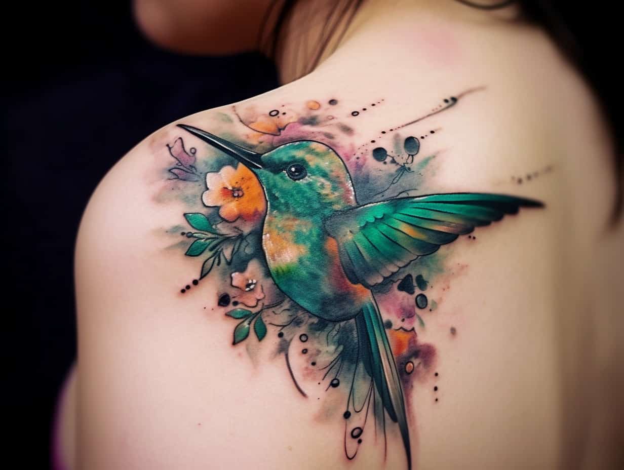 Hummingbird Tattoo Meaning & Symbolism (Freedom)