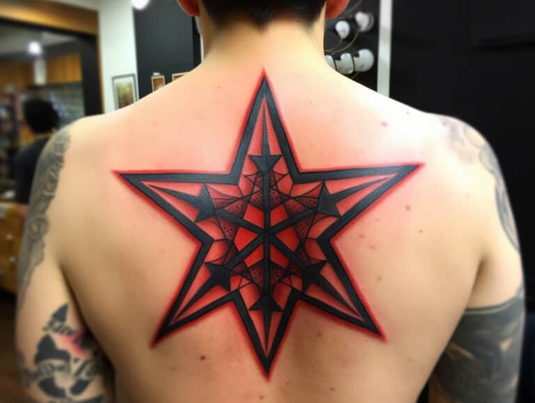 5 Point Star Tattoo Meaning & Symbolism (Water)