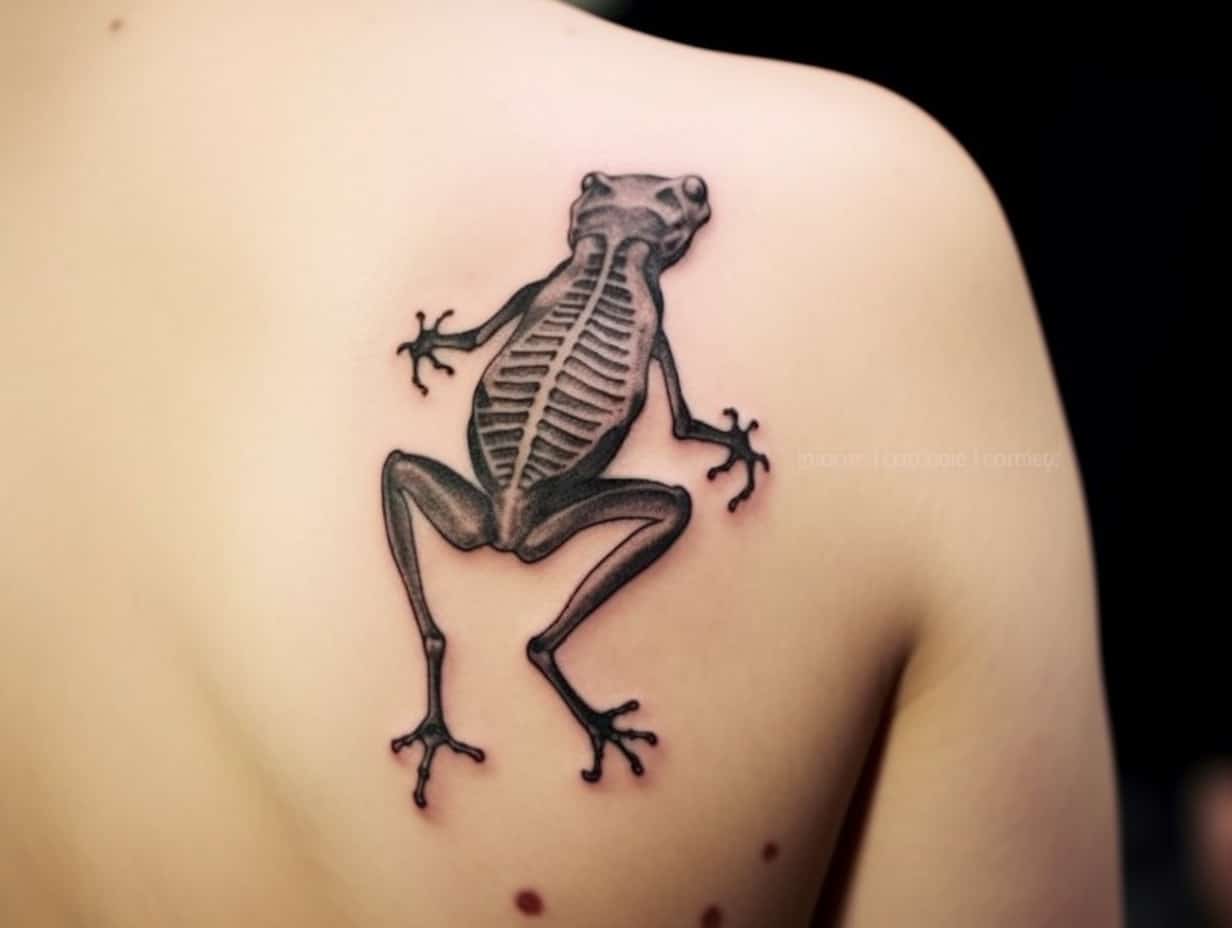 Frog Skeleton Tattoo Meaning: Symbolism and Interpretations