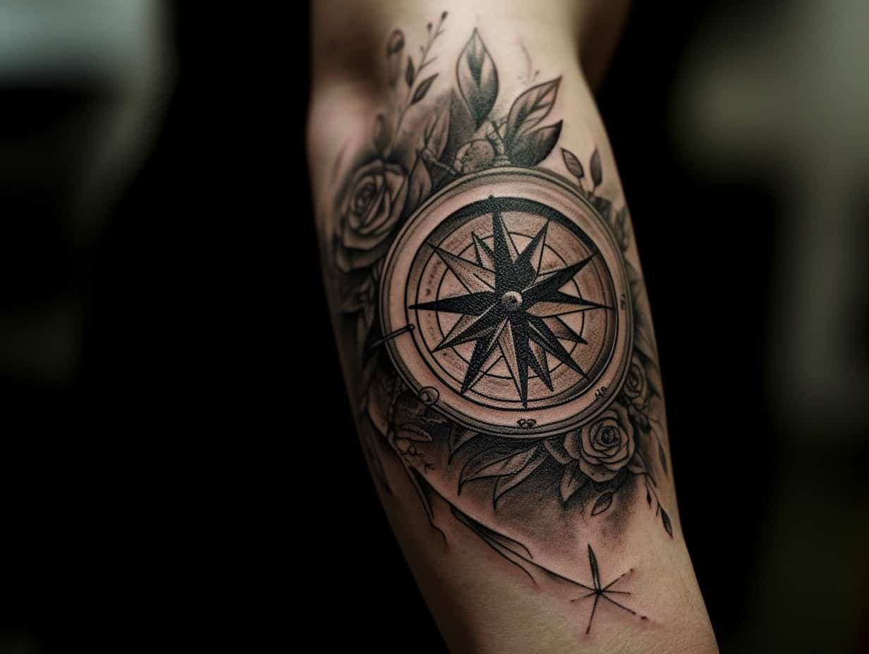 Compass Tattoo Meaning: Symbolism and Interpretations