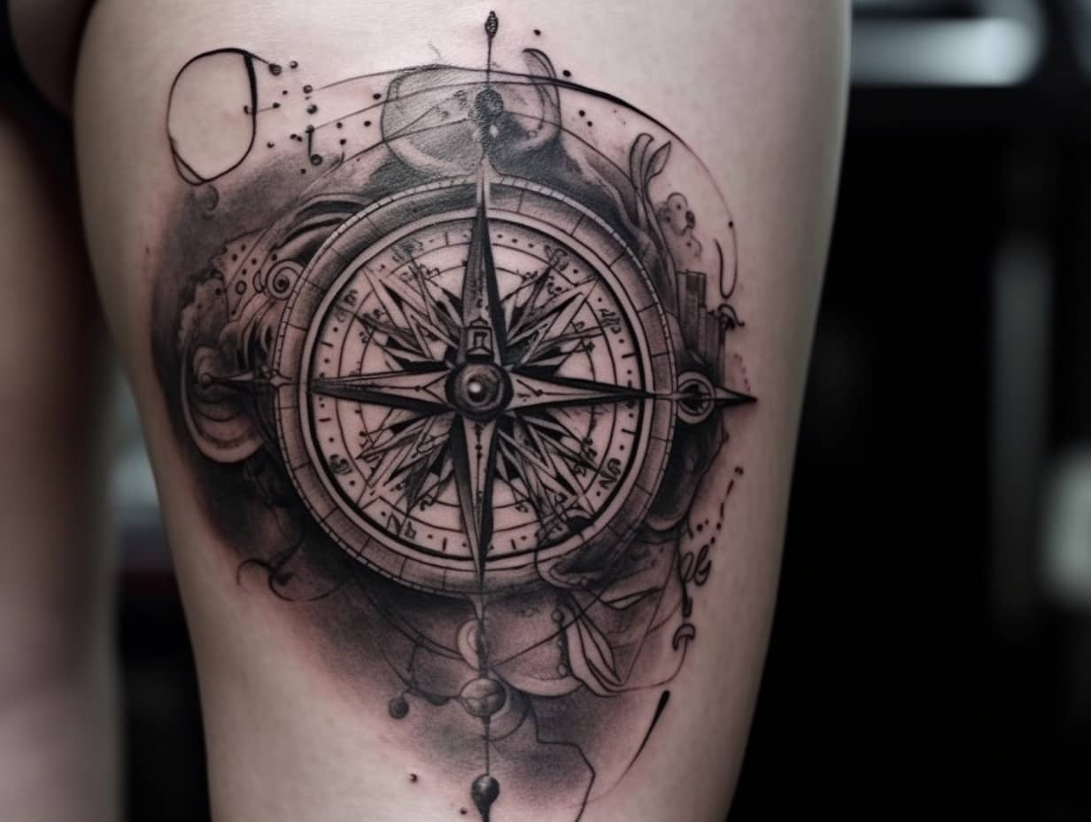 Compass Tattoo Meaning: Symbolism and Interpretations