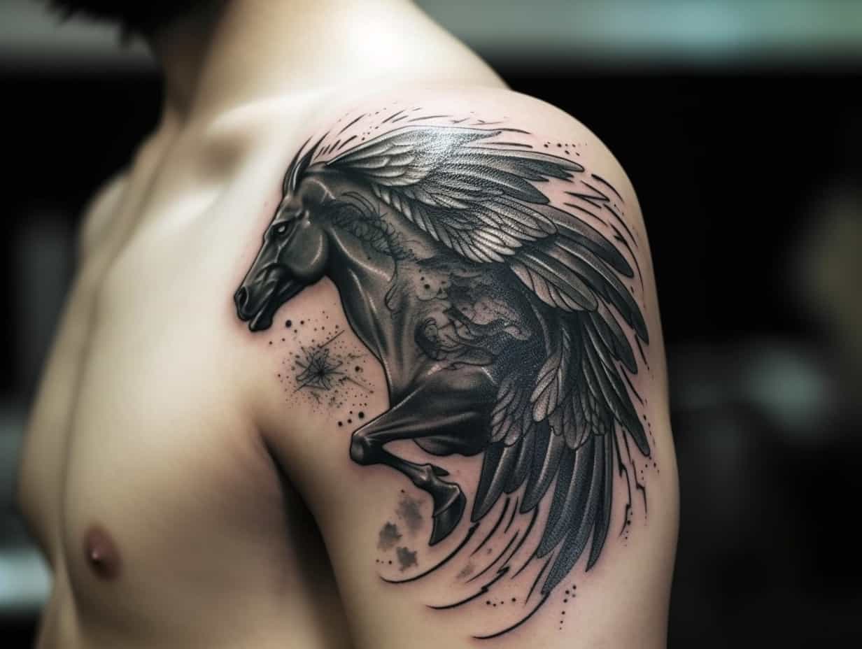 Pegasus Tattoo Meaning & Symbolism (Freedom)