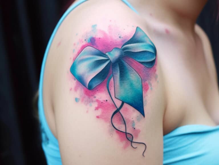 Pink and Blue Ribbon Tattoo Meaning: Significance Behind the Colors
