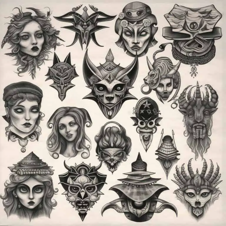 Tattoo Flash Sheet: What It Is? + Free Downloads