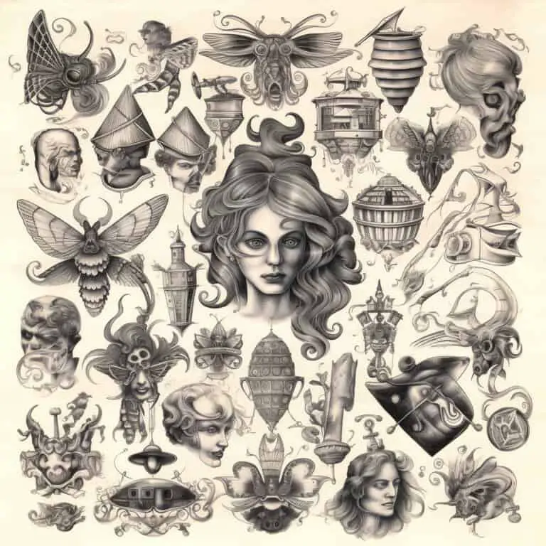 Tattoo Flash Sheet: What It Is? + Free Downloads