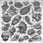 Tattoo Flash Sheet: What It Is? + Free Downloads