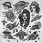 Tattoo Flash Sheet: What It Is? + Free Downloads