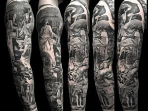 Roman Sleeve Tattoo Ideas and Designs: A Journey Through Time