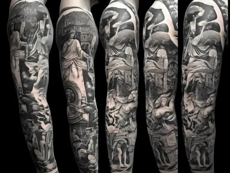 Roman Sleeve Tattoo Ideas and Designs: A Journey Through Time