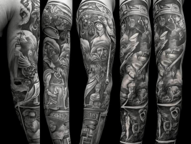 Roman Sleeve Tattoo Ideas and Designs: A Journey Through Time