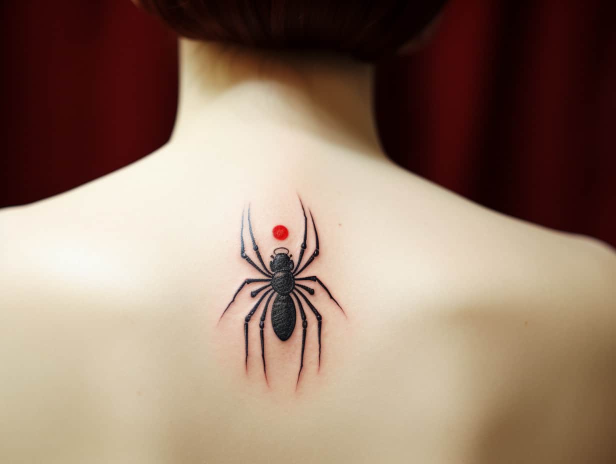 Revealing the Mystery Behind a Black Widow Tattoo Meaning