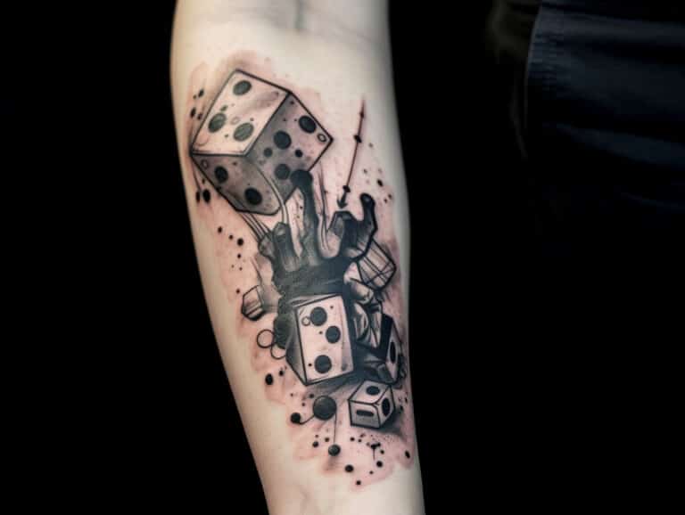 The True Dice Tattoo Meaning: Ideas and Designs