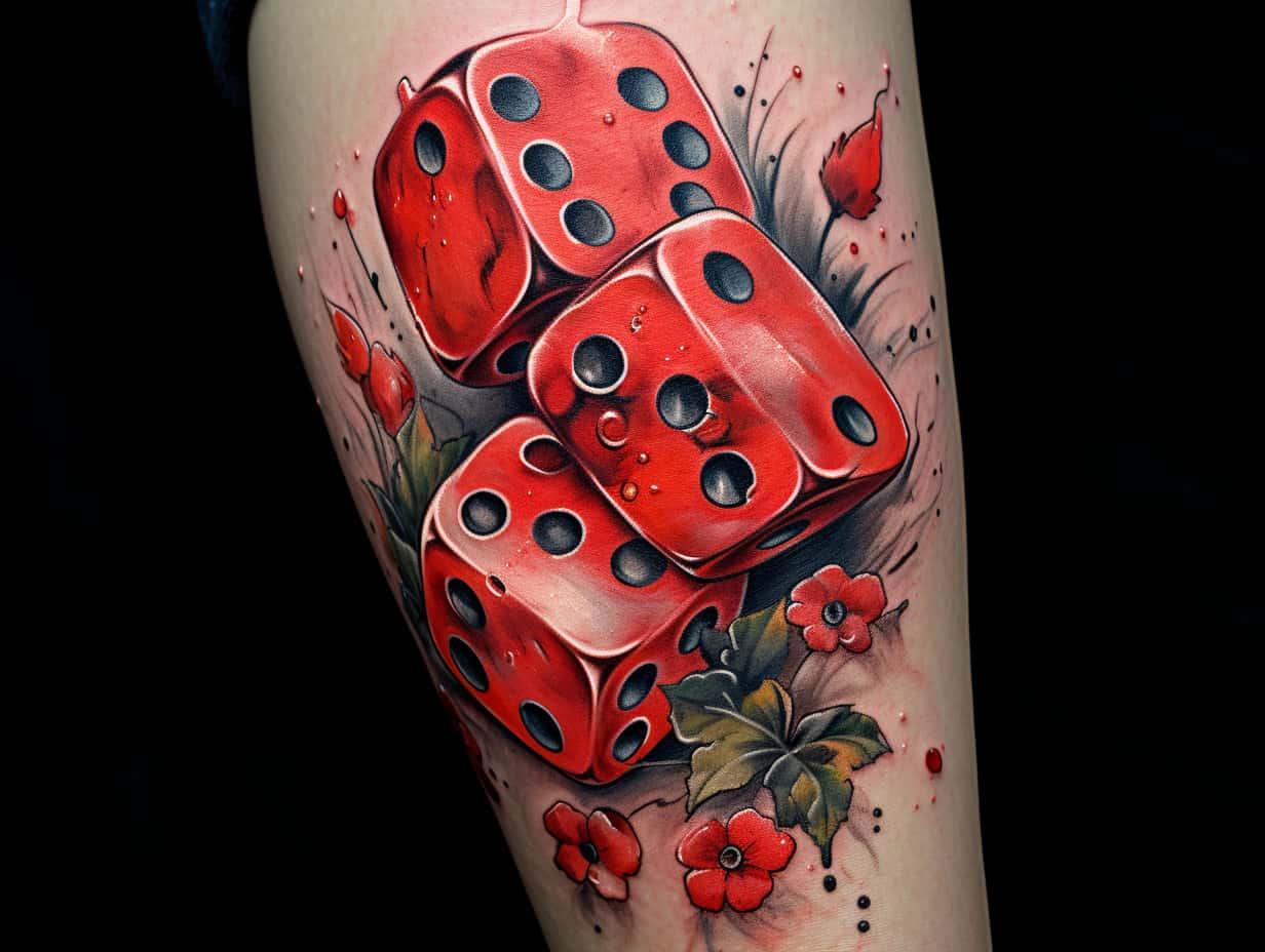 The True Dice Tattoo Meaning: Ideas and Designs