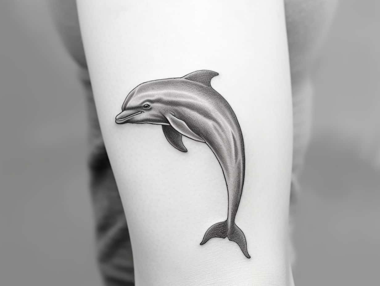 Exploring the Depths: The Symbolic World of Dolphin Tattoos