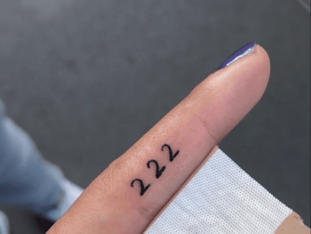 Unlocking the Secrets: The Mesmerizing 222 Tattoo Meaning + Designs