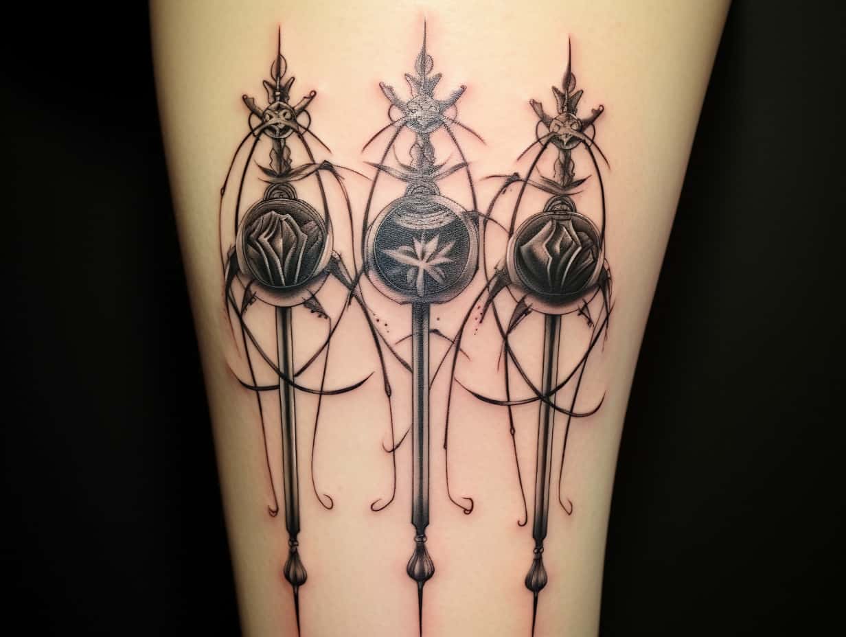 3 Musketeers tattoo: Designs + Ideas For Men and Women