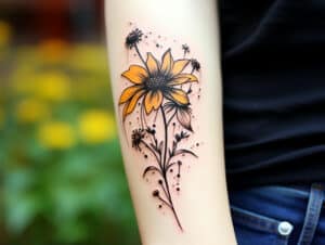 Black Eyed Susan Tattoo Meaning & Symbolism (Good Luck)