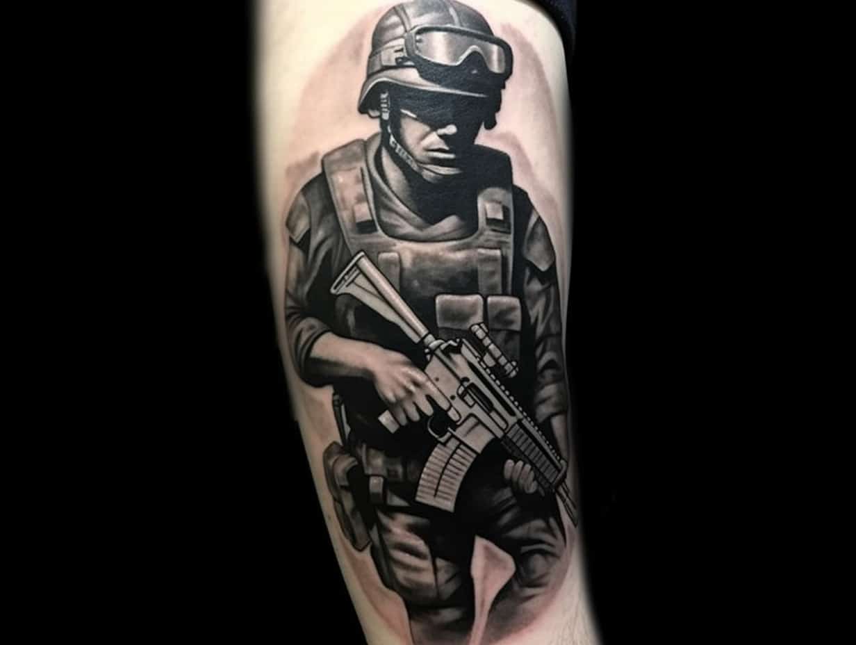 Stealth and Strength: The Appeal of Black Ops Tattoos