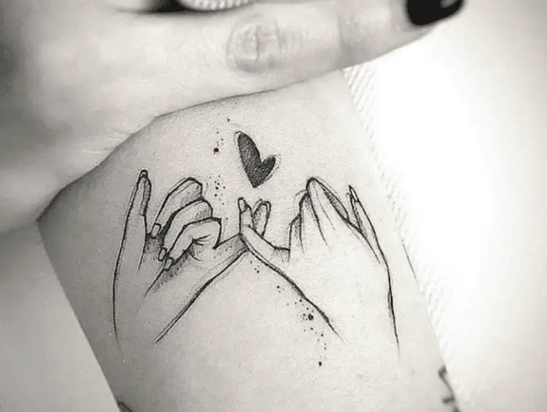 21 Mind-Blowing Pinky Promise Tattoo Designs + Ideas