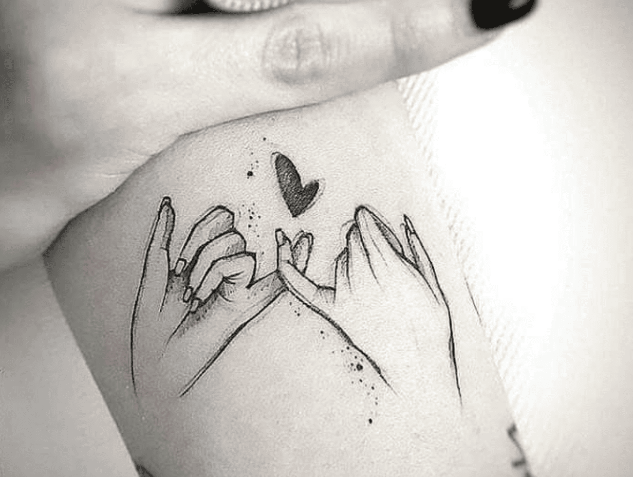 21 Mind-Blowing Pinky Promise Tattoo Designs + Ideas