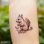 28 Simple Squirrel Tattoos: Meanings, Designs, and Ideas