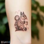 28 Simple Squirrel Tattoos: Meanings, Designs, and Ideas