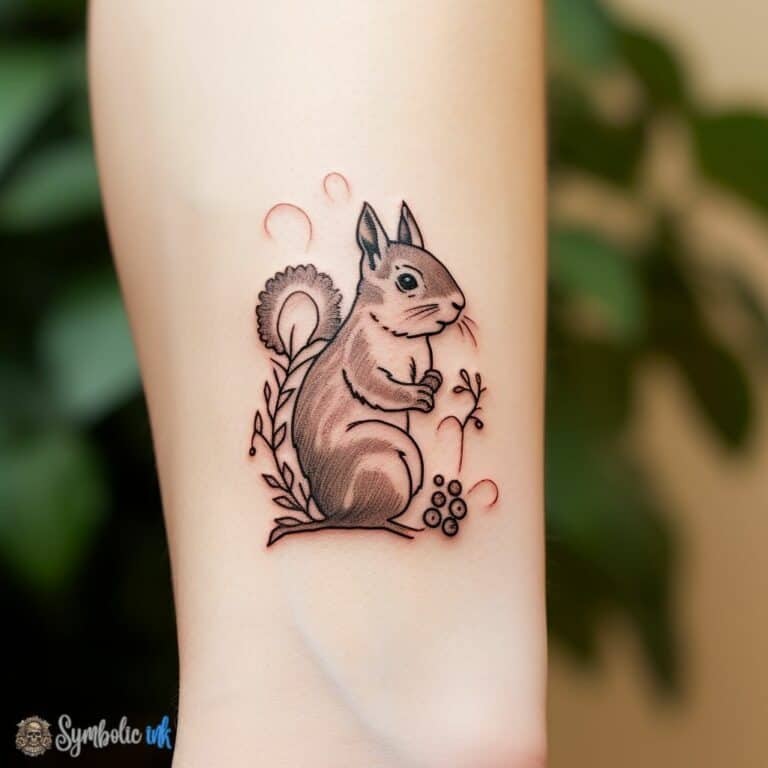 28 Simple Squirrel Tattoos: Meanings, Designs, and Ideas