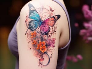 Butterfly Tattoo Meaning and Symbolism (Faith+Freedom)