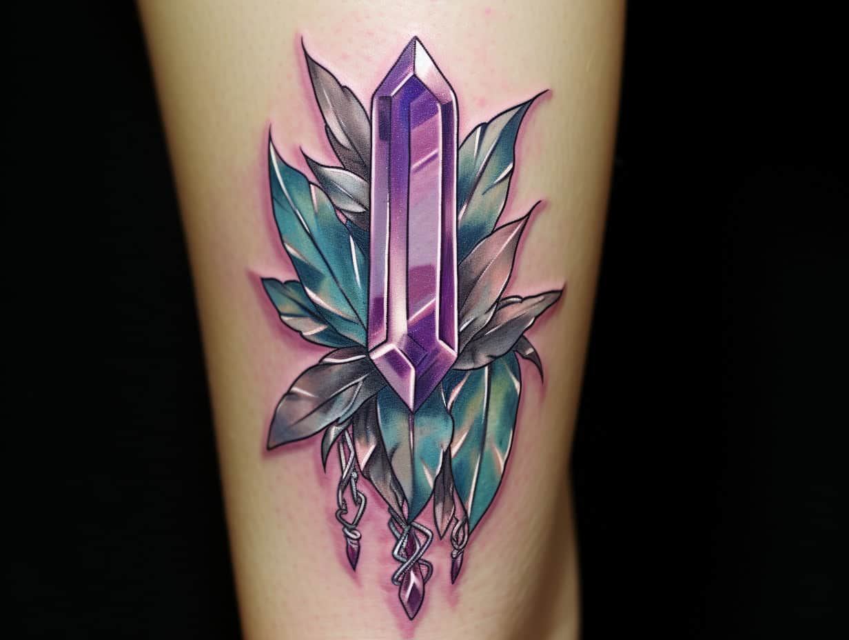 Crystal Tattoo Meaning: Unveiling the Mystique + Designs