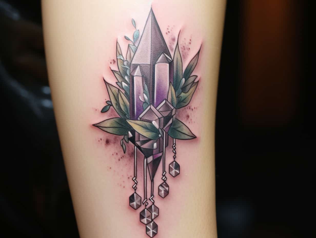 Crystal Tattoo Meaning: Unveiling the Mystique + Designs