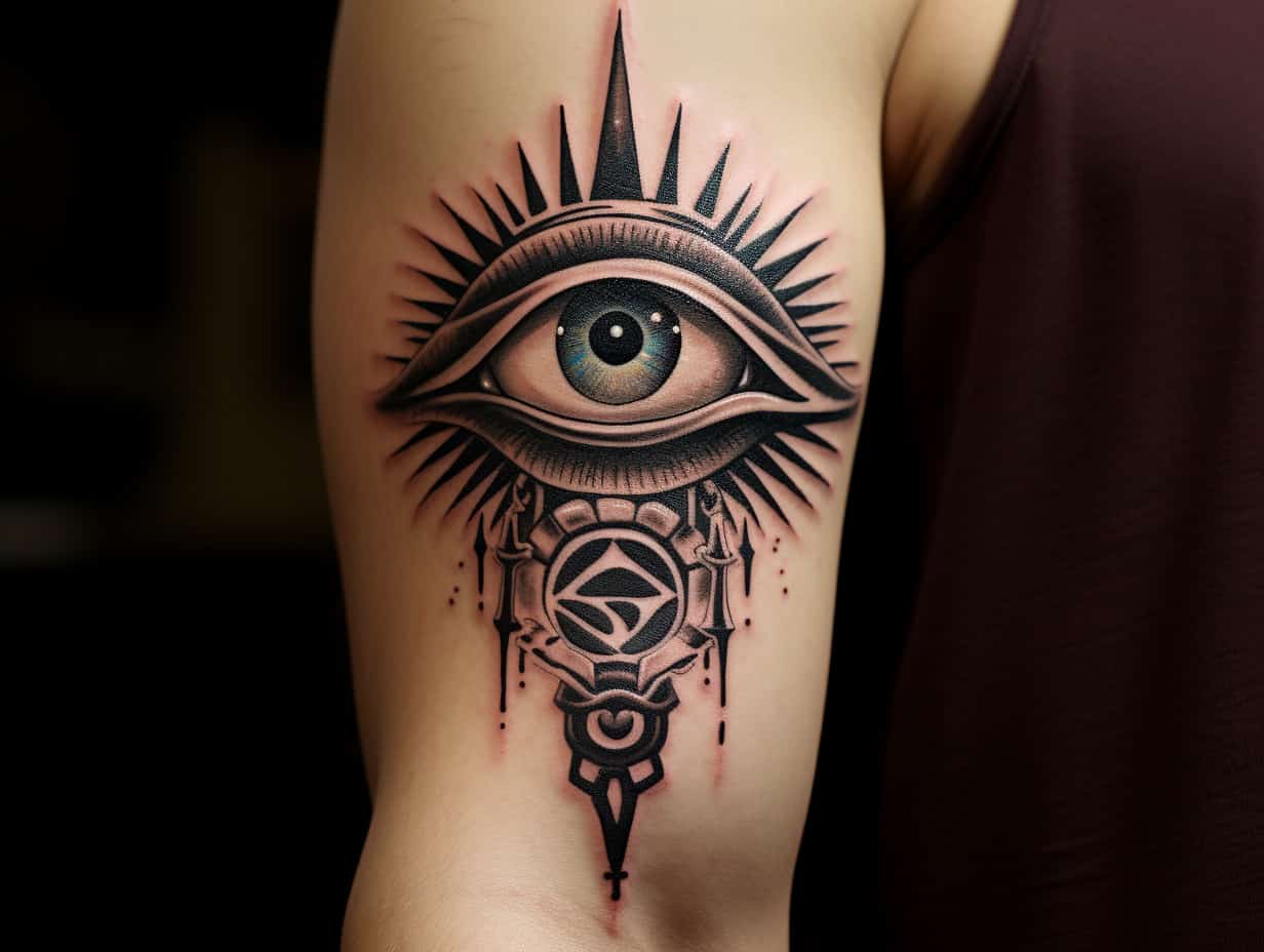 The Radiant Symbolism: Diving into the Eye of Ra Tattoo Meaning