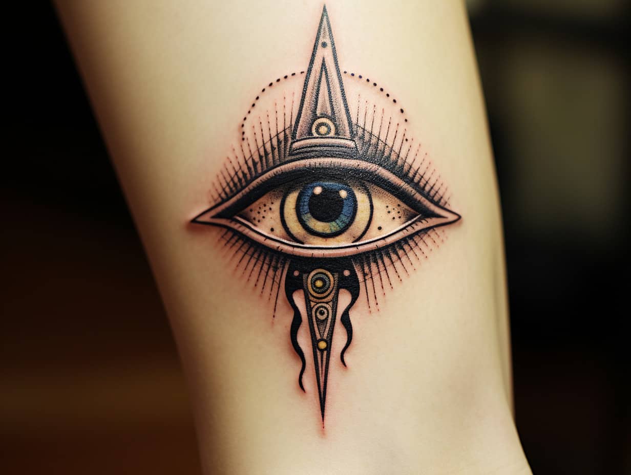 The Radiant Symbolism: Diving into the Eye of Ra Tattoo Meaning