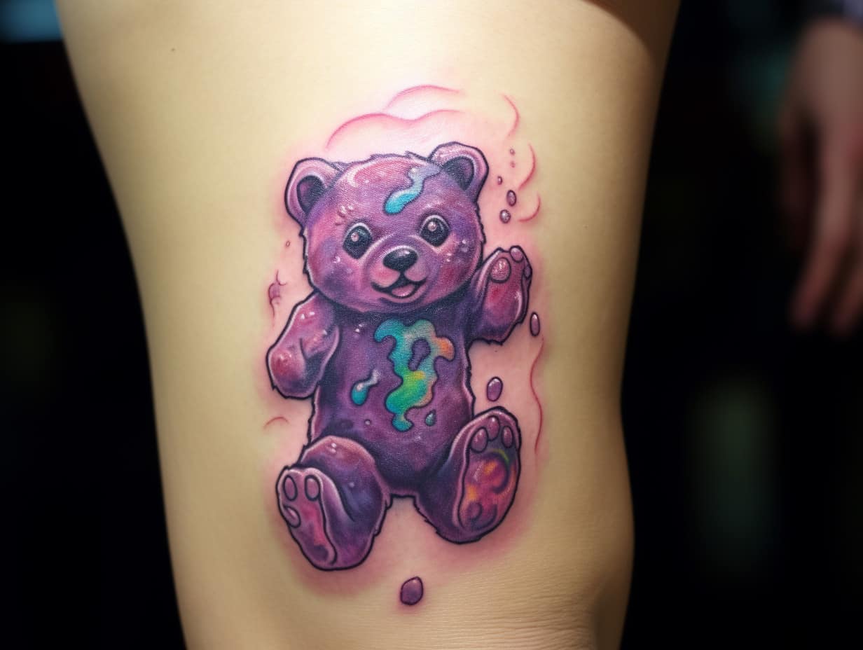Gummy Bear Tattoo Meaning: A Sweet Expression of Personal Significance