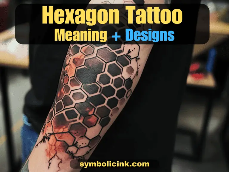 Hexagon Tattoos: Designs + Ideas For Men and Women