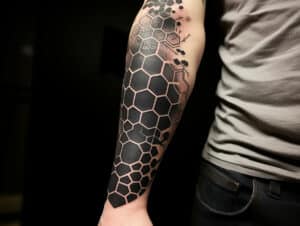 Hexagon Tattoos: Designs + Ideas For Men and Women
