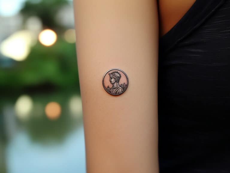 Penny Tattoos: Discovering Designs + Ideas