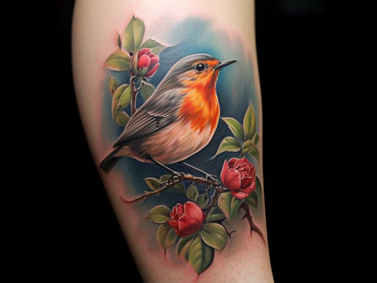 A Profound Journey into the Symbolism of Robin Tattoos