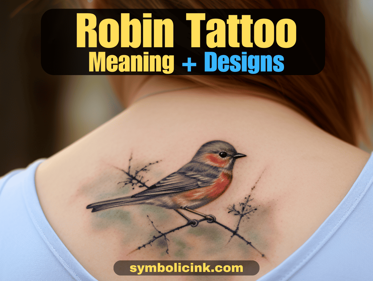 A Profound Journey into the Symbolism of Robin Tattoos