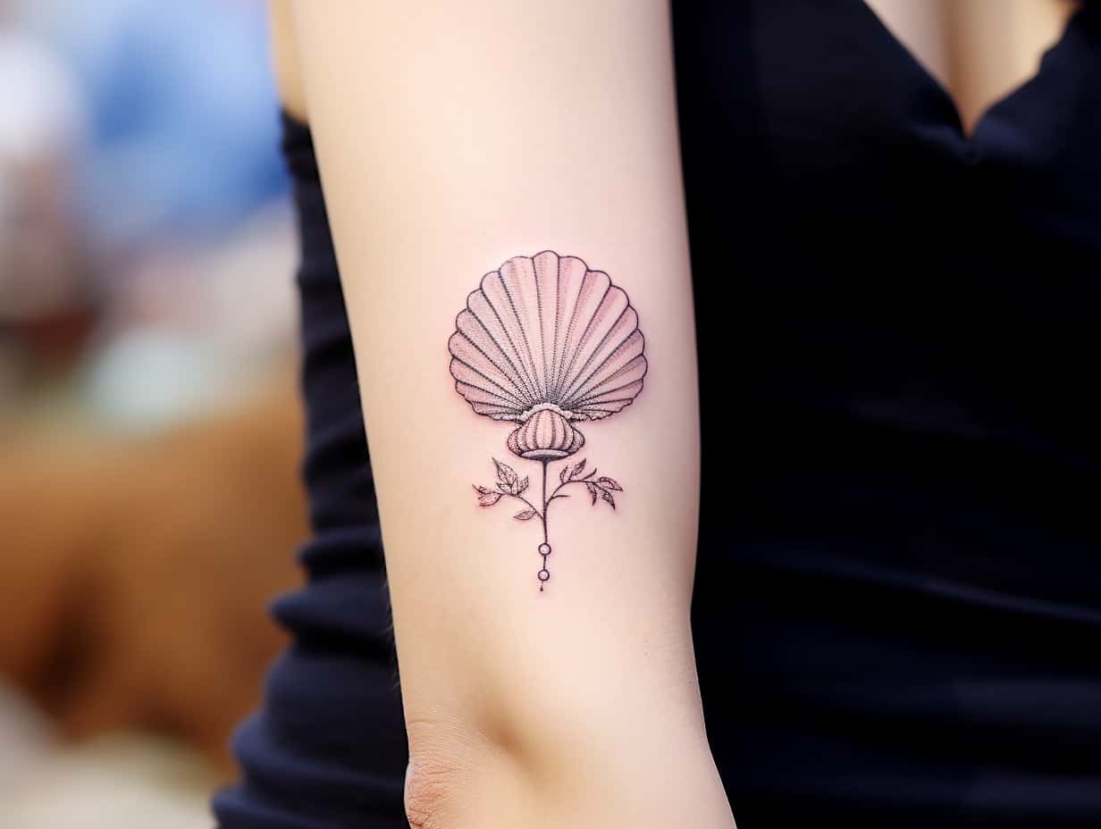 Scallop Tattoos: Discovering Designs + Ideas