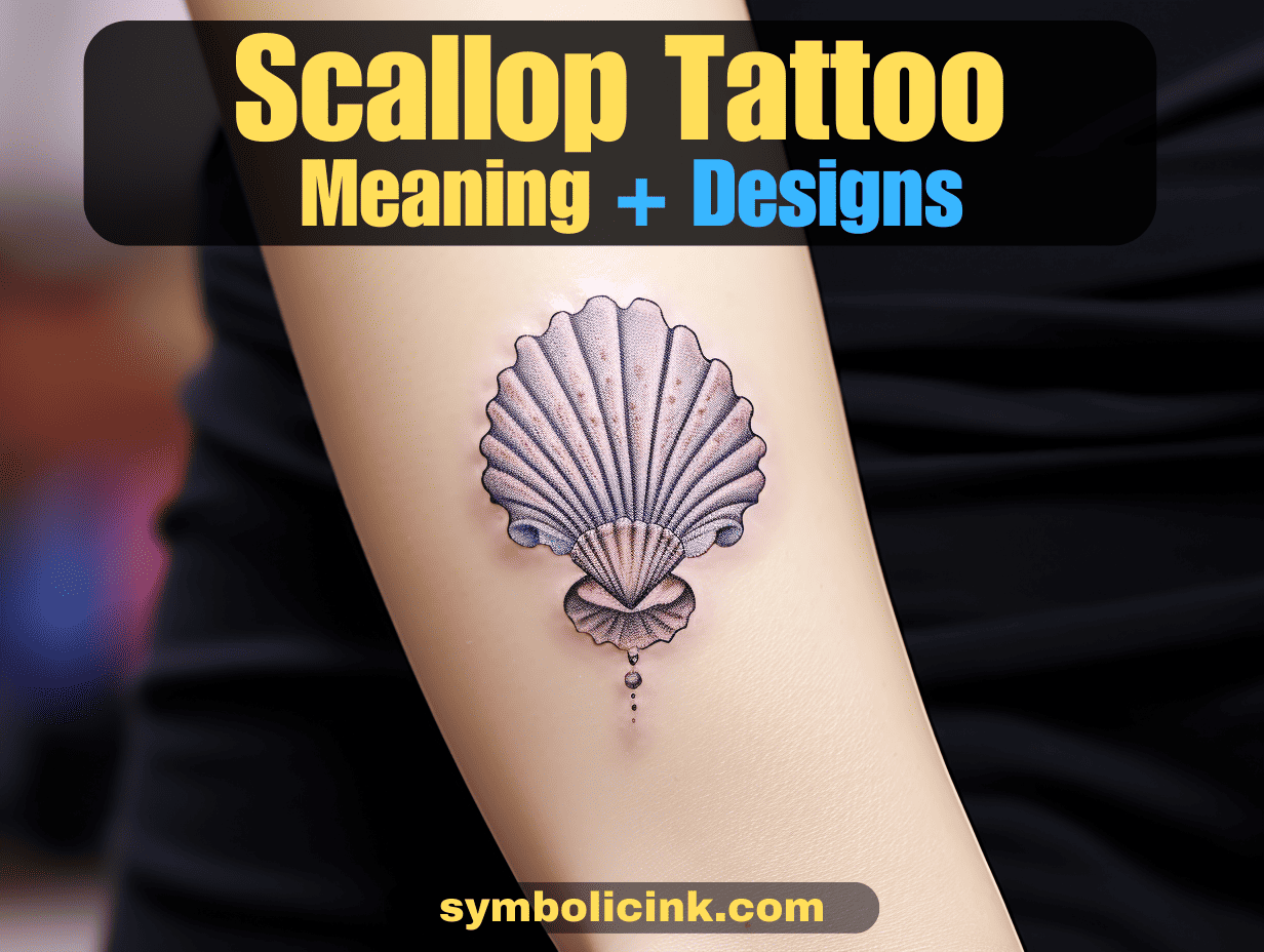 Scallop Tattoos: Discovering Designs + Ideas
