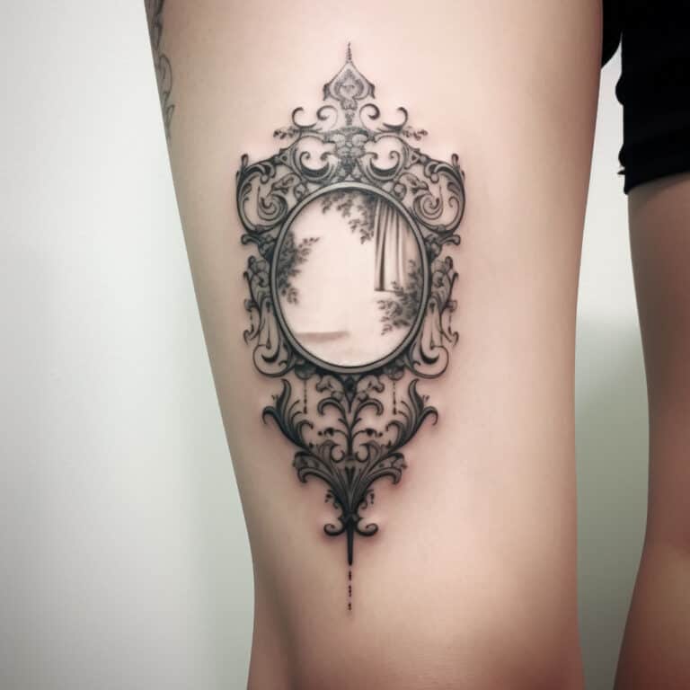 Unveiling the Enigma of Small Mirror Tattoos + Designs