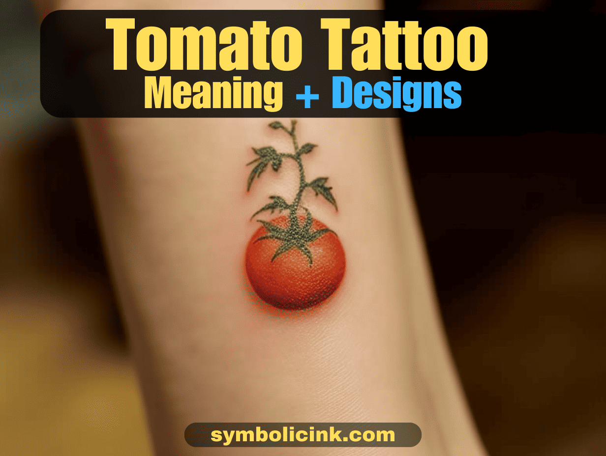 Tomato Tattoo Meaning: A Flavorful Exploration + Designs