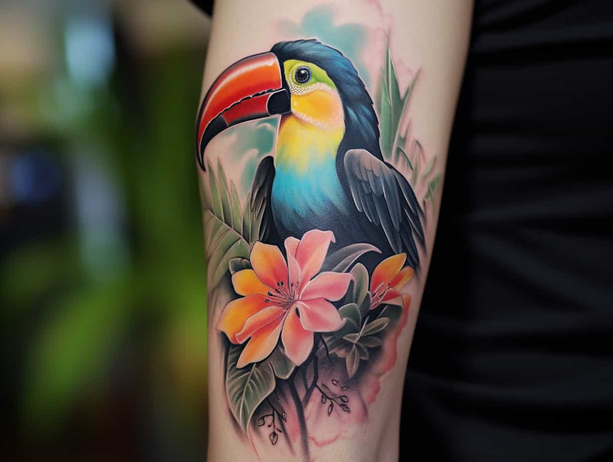 Toucan Tattoo Meaning: A Colorful Symbol of Freedom + Designs